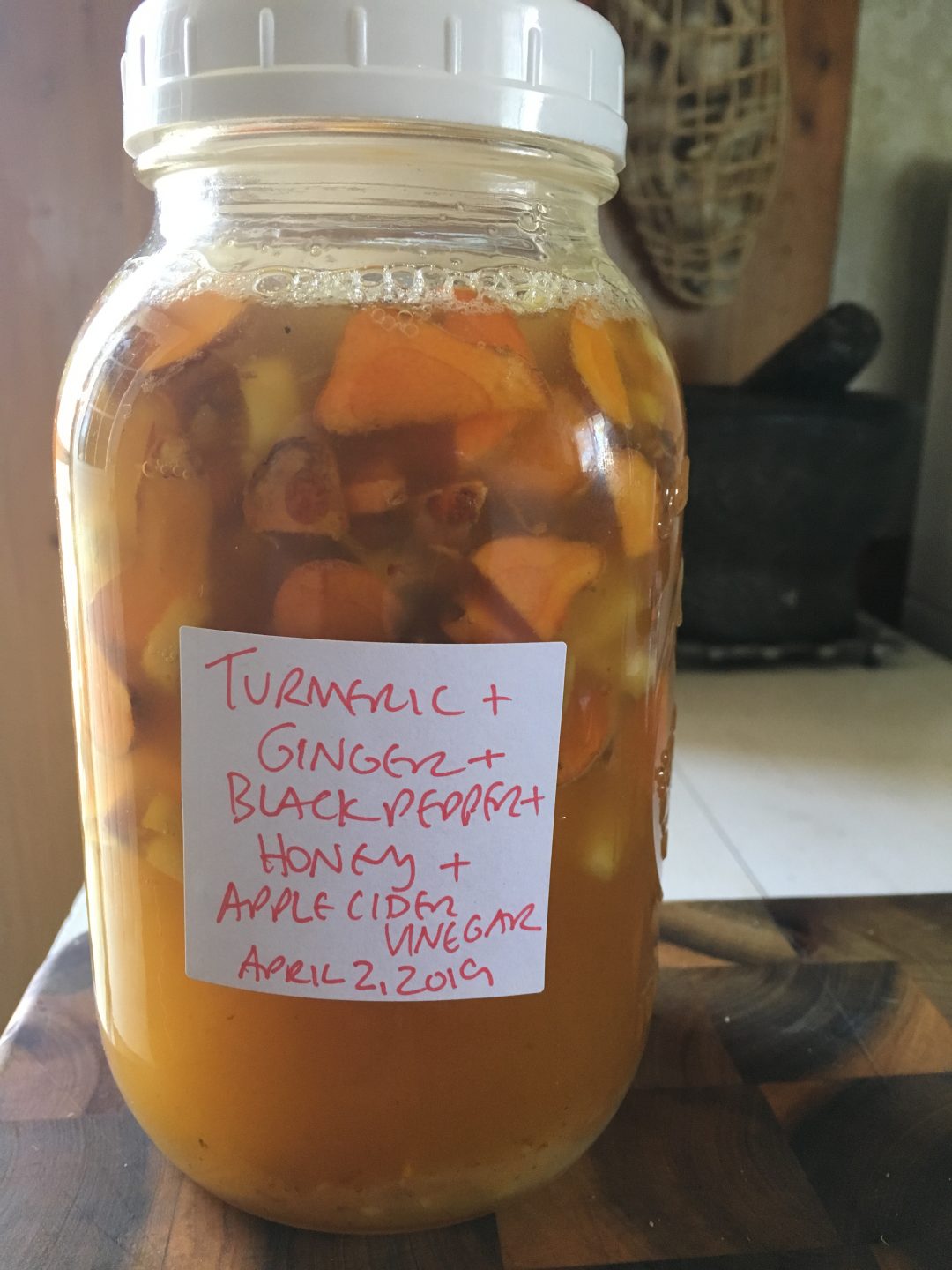 Turmeric + Ginger Oxymel